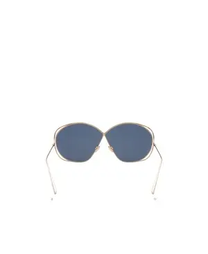 Dior Oversized Round Sunglasses - Green