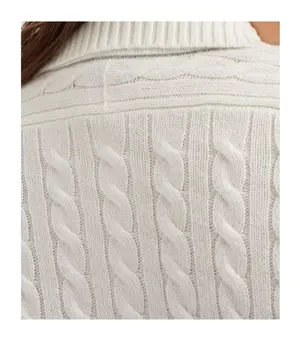 Brunello Cucinelli Cable-knit Cashmere Jumper With Collared Neckline
