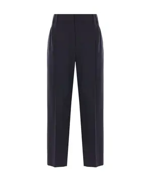 Brunello Cucinelli Pleated Tailored Trousers - Black