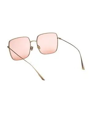 Dior Gold Square Sunglasses