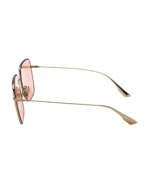Dior Gold Square Sunglasses