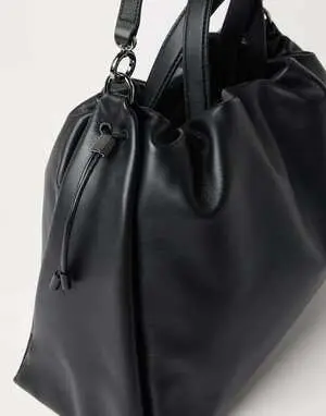 Brunello Cucinelli Mellow Monili Detailed Large Shopper Bag