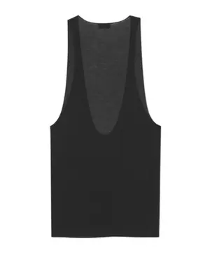 Saint Laurent Cassandre Sleeveless Tank Top
