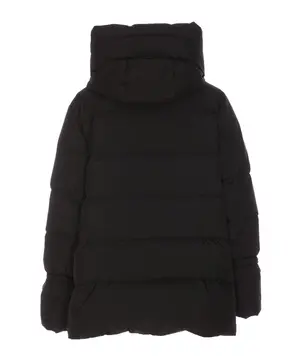 MOORER Gadia-stp Hooded Drawstring Padded Jacket
