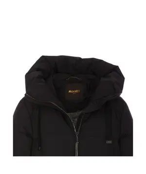 MOORER Gadia-stp Hooded Drawstring Padded Jacket