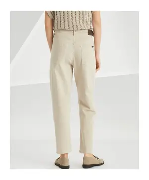 Brunello Cucinelli Logo-patch Jeans