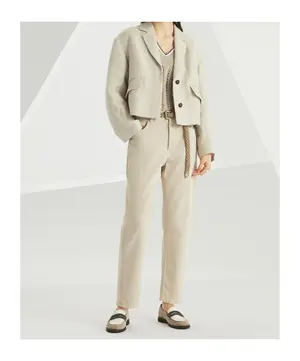 Brunello Cucinelli Logo-patch Jeans