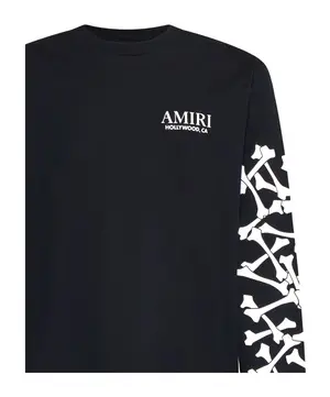 Amiri Bone Printed Crewneck T-shirt