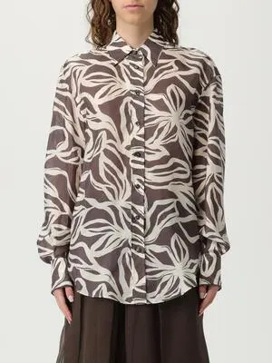 Brunello Cucinelli Printed Long-sleeve Shirt - To