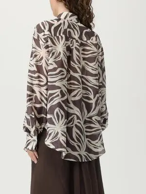 Brunello Cucinelli Printed Long-sleeve Shirt - To