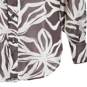 Brunello Cucinelli Printed Long-sleeve Shirt