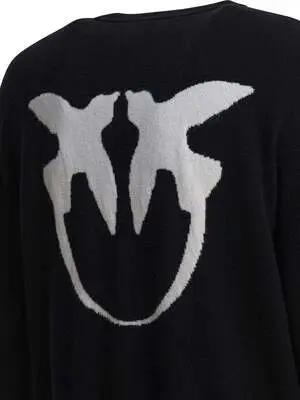 Pinko Martinica Logo Intarsia Jumper