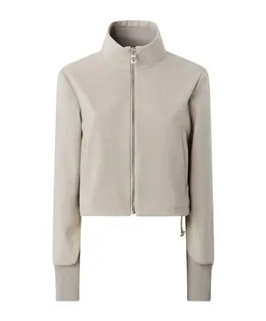 Pinko Zip-fastening Ribbed-cuff Jacket