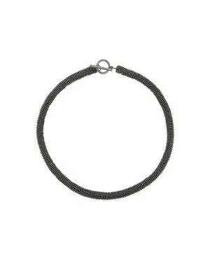 Brunello Cucinelli Monili Chain Necklace - Black