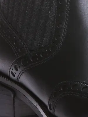 Santoni Sock-style Slip-on Ankle Boots