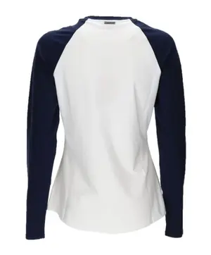 Michael Kors Graphic Logo Baseball Long Sleeve T-shirt
