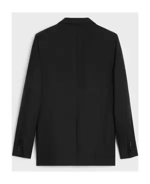 Celine Classic Jacket In Wool Gabardine
