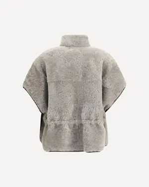 Brunello Cucinelli Zipped High Neck Jacket