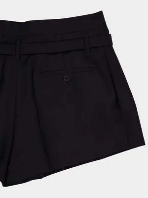 Prada Belted Blend Shorts