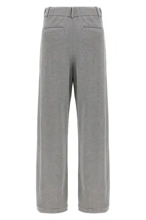 Brunello Cucinelli High-waisted Straight Leg Trousers