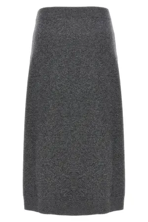 Brunello Cucinelli Knitted Midi Skirt