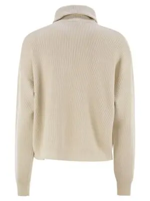 Brunello Cucinelli Lurex Detailed Jumper