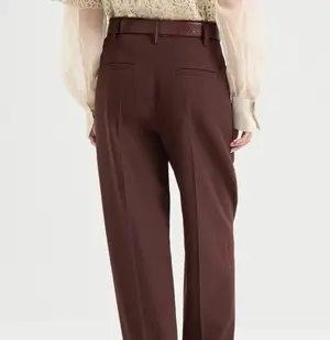 Brunello Cucinelli Monili Detailed Tailored Trousers