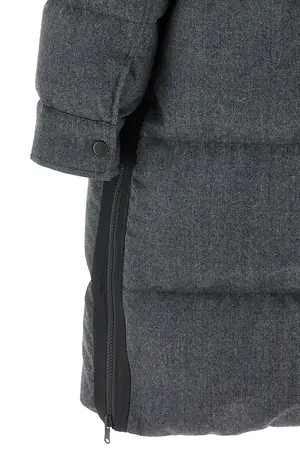 Brunello Cucinelli Long Quilted Jacket