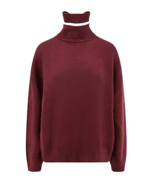 Brunello Cucinelli Long Sleeved Turtleneck Jumper - Red
