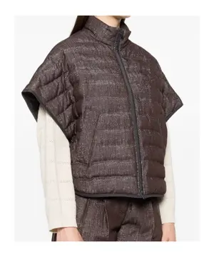 Brunello Cucinelli Quilted Zip-front Jacket