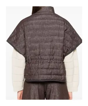 Brunello Cucinelli Quilted Zip-front Jacket