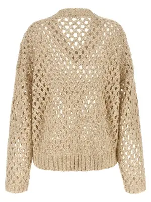 Brunello Cucinelli Cut-out Knitted Jumper