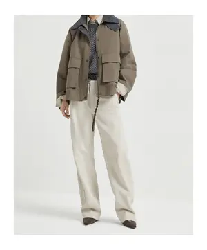 Brunello Cucinelli Funnel-neck Jacket