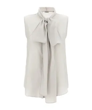 Brunello Cucinelli Monile Detailed Knit Sweater