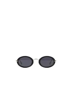 Dior Round Sunglasses - Black