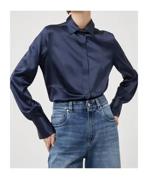 Brunello Cucinelli Stretch-silk Shirt