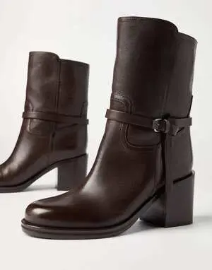 Brunello Cucinelli Monili Embellished Ankle Boots