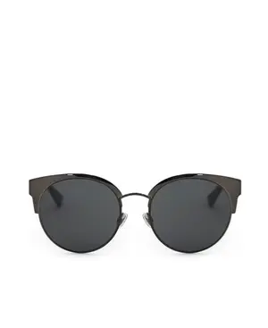 Dior Round Sunglasses - Black