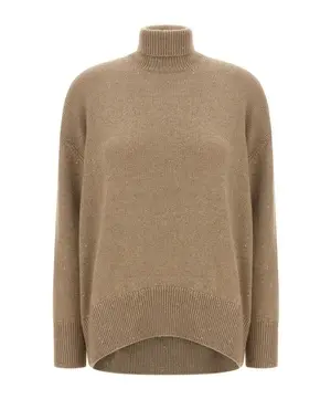 Brunello Cucinelli Sequin Embellished Turtleneck Jumper