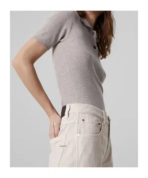 Brunello Cucinelli Cropped Jeans With Logo Patch