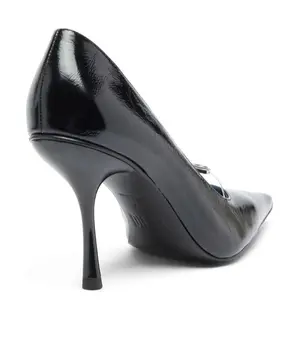 DIESEL® D-jewels Leather Pumps With Stiletto Heel