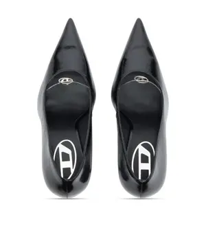 DIESEL® D-jewels Leather Pumps With Stiletto Heel