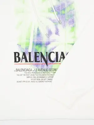 Balenciaga Graphic-print Hoodie