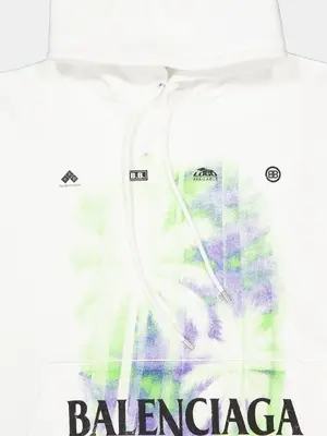 Balenciaga Graphic-print Hoodie