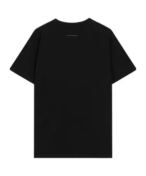 MAISON MARGIELA Logo Printed Crewneck T-shirt - Black