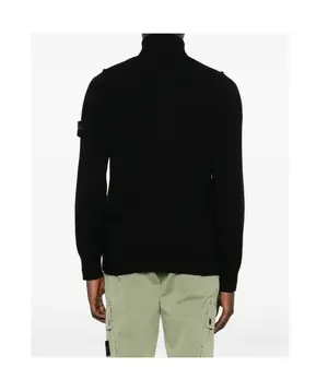 Stone Island Stand-collar Button Cardigan
