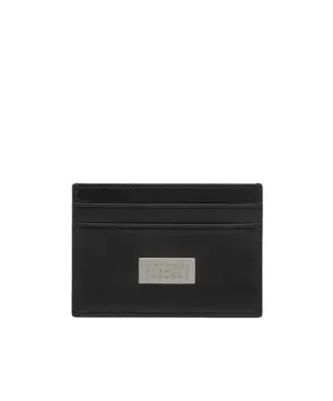 MAISON MARGIELA Leather Card Holder - Black