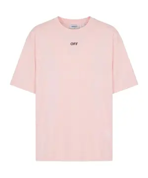 Off-White Short-sleeved T-shirt - Pink