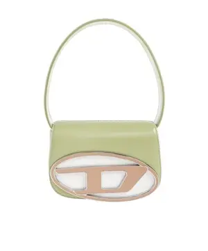 DIESEL® 1dr Leather Shoulder Bag - Nude