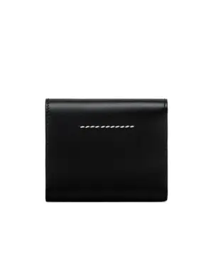 MAISON MARGIELA Leather Tri-fold Wallet